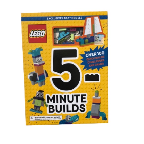 Lego | Toys | New Lego 5 Minute Builds Books | Poshmark